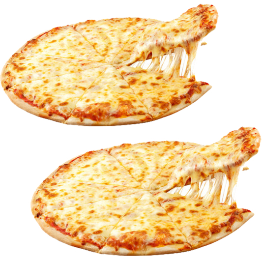 Create Your Own Two Pizzas (Cheese Pizza) | Sergio's Pizza