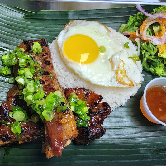 Vietnamese Pork Rib Rice | Nate and Titus (Seafood & Grill)