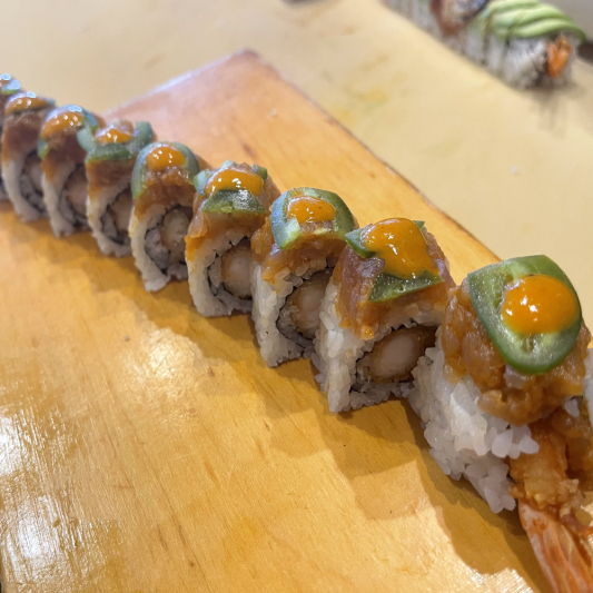 Red Devil Roll | Tomo Japanese Restaurants