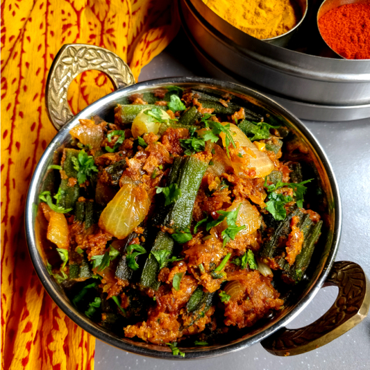 Bhindi Do Payaza | The Indian Bites
