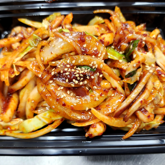 Ojinguh Bokkum 오징어볶음 | Blue House Korean BBQ