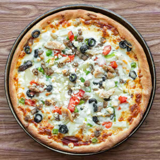 Everything But Fish Pizza | Glenwood Pizza & Pasta Shop