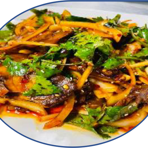 13. Salade de bœuf épicé froid / Cold Spicy Beef Salad | Bon Gout Dumpling