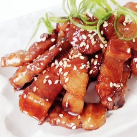 29 蜜汁肉 Honey Garlic Boneless Pork Sichuan Yummy Food