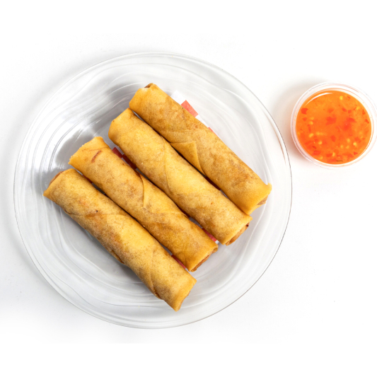 06. Deep-Fried Pork Spring Rolls (4 pcs) | Lily Vietnamese Submarines