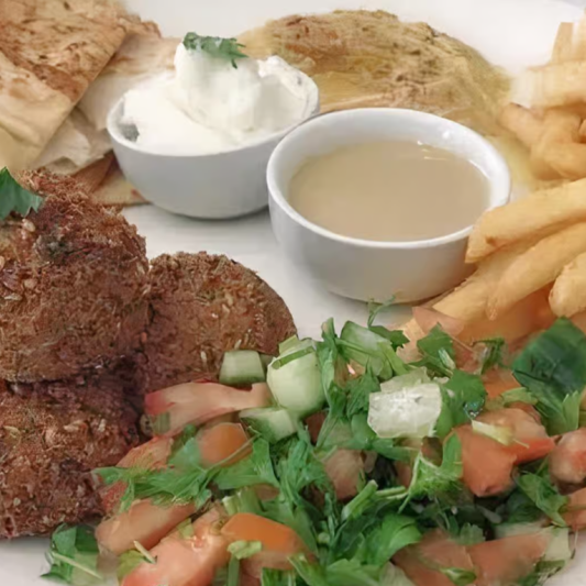 Falafel Platter | Tasty Bites