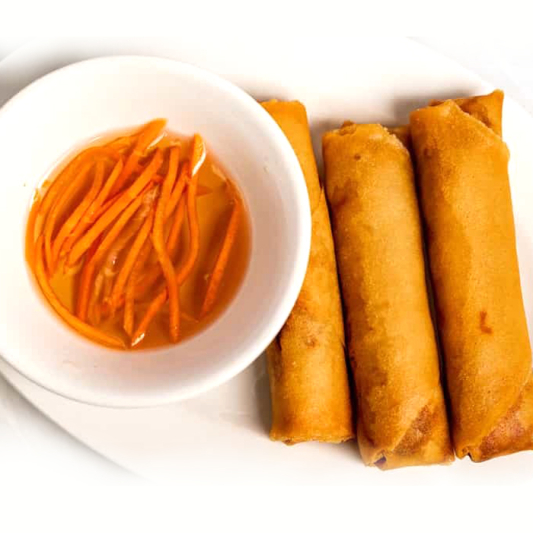 24. Deep-Fried Spring Rolls (3 Rolls) / Cha Gio (3 Cuon) | Pho Hoan Palace