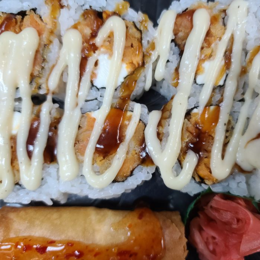 Creamy Yam Roll (8 pcs) | Mansu BBQ & Sushi, Moncton