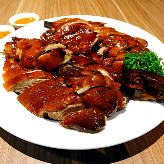 67. Canard entier grillé / Whole BBQ Duck / 全鸭 | Le Cristal Chinois BBQ ...