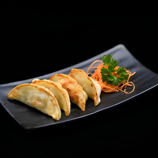 Dumpling poêlé (6 mcx) / Pan-Fried Dumpling (6 pcs) | Sushi Taketa