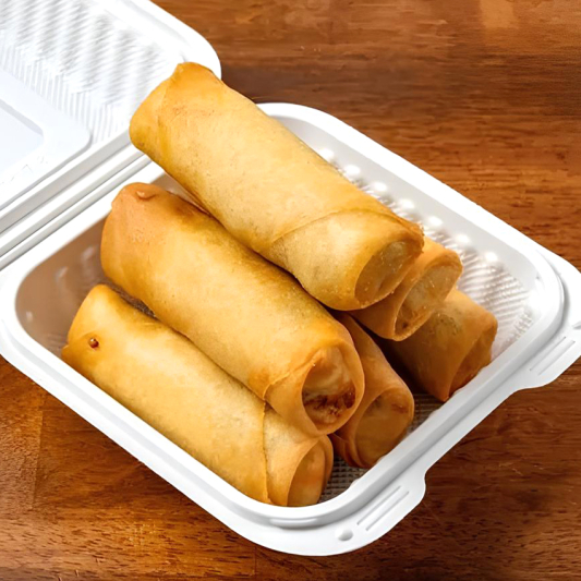 1. Deep Fried Vegetable Spring Rolls (2 pcs) | Ginger Garden