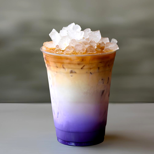 Ube Latte | Saigon Bites Renfrew