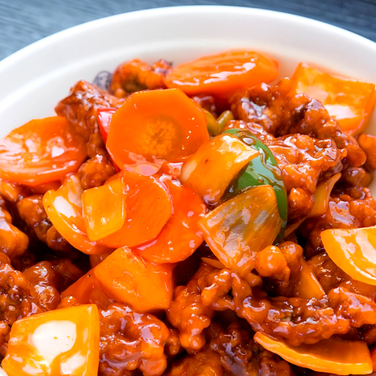 35. Sweet & Sour Spare Ribs | Dim Sum Garden - Henderson Hwy