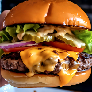 Burgers on the Charcoal | Greek Factory Belleville