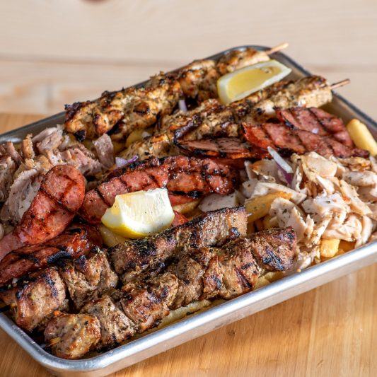 Holy Trinity Meat Platter | Greek Factory Belleville