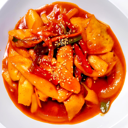 Spicy Rice Cake | Moa Korean BBQ Restaurant