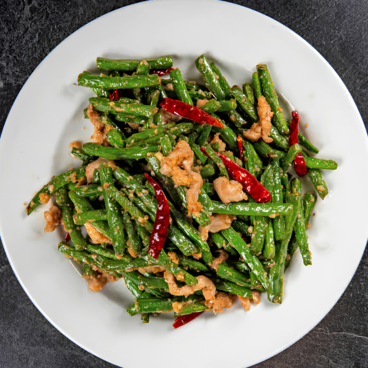 Dry-Fried String Beans / 干煸四季豆 | Dumpling Yo!