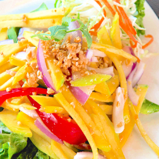 Yellow Mango Salad | Thai Bistro Authentic Thai Cuisine