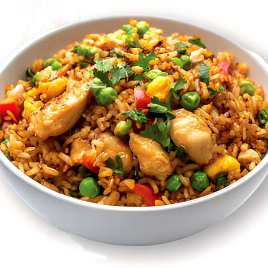 Schezwan Chicken Fried Rice | The Madras Diaries