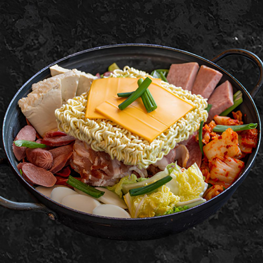 K19 Army Base Stew 부대찌개 | Gangnam Korean BBQ