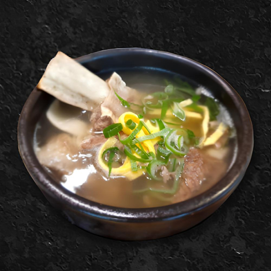 K1 Beef Short Rib Soup 갈비탕 | Gangnam Korean BBQ