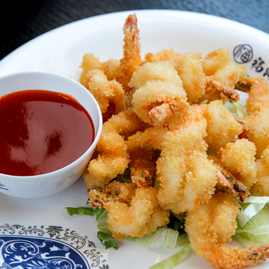 128. Deep Fried Shrimp | Dim Sum Garden - King St