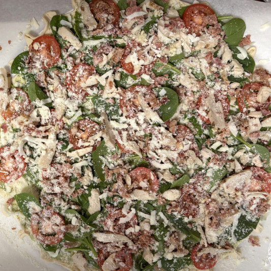 13. Boontling Pizza with Bacon | Pizza Etc