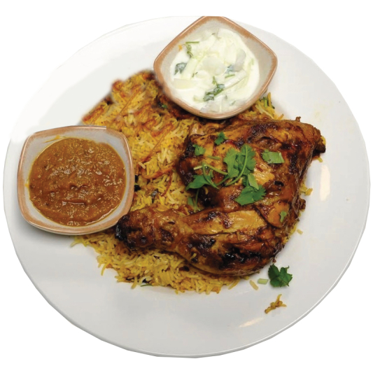 Biryani Bliss Grab & Go Lunch Box | Hakka Momo Corner