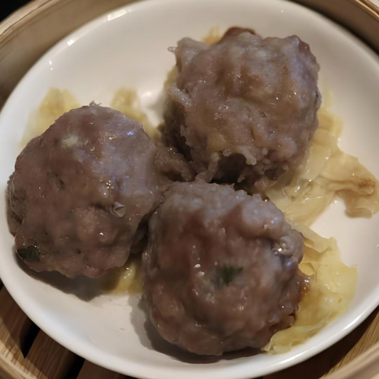 8. Steamed Beef Ball (3 pcs) | Sushi Jet Dim Sum Fund