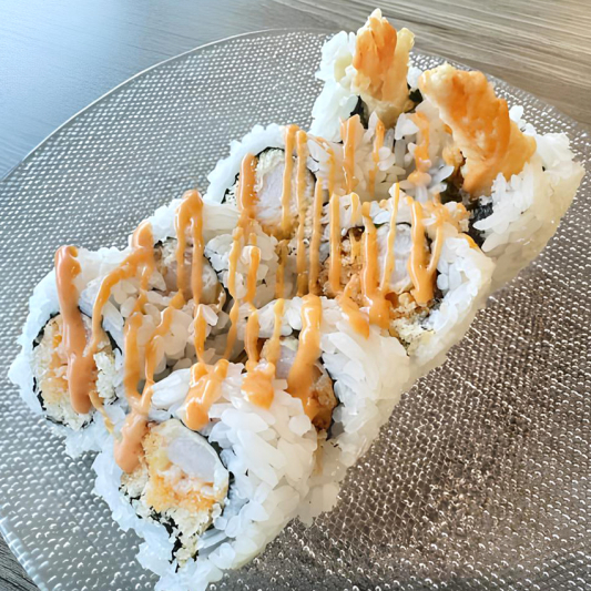 Spicy Shrimp Roll (8 pcs) | Sushi Jet Dim Sum Fund