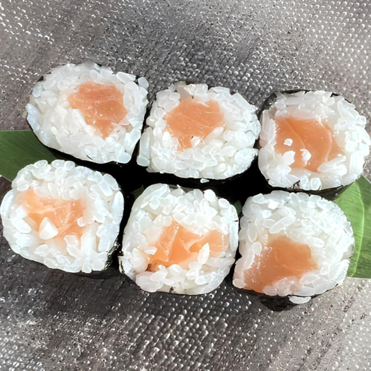 Salmon Roll (6 pcs) | Sushi Jet Dim Sum Fund
