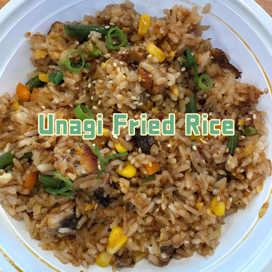 Unagi Fried Rice | Sushi Jet Dim Sum Fund
