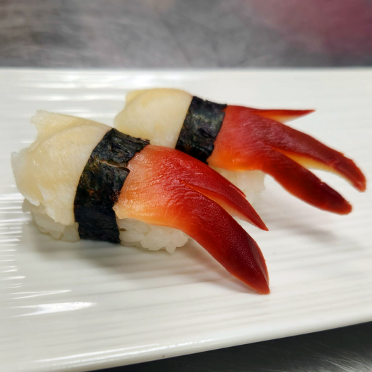 Surf Clam Sushi (2 pcs) | Yanakee Sushi & BBQ