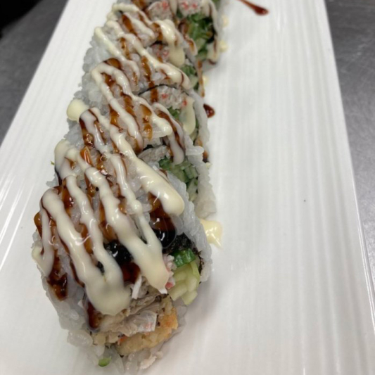 Spider Roll (8 pcs) | Yanakee Sushi & BBQ